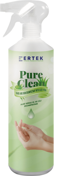 Pure Clean | Hand and Skin Disinfectant With Aloe Vera | Ertek ...